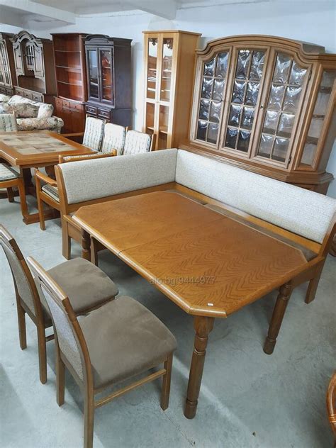 К т Кухненски Ъгъл с Разтегателна Маса внос от Германия Друга мебел Мебели за дома и оф