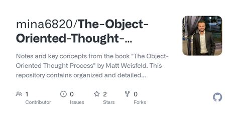 The Object Oriented Thought Process Notesreadmemd At Main · Mina6820