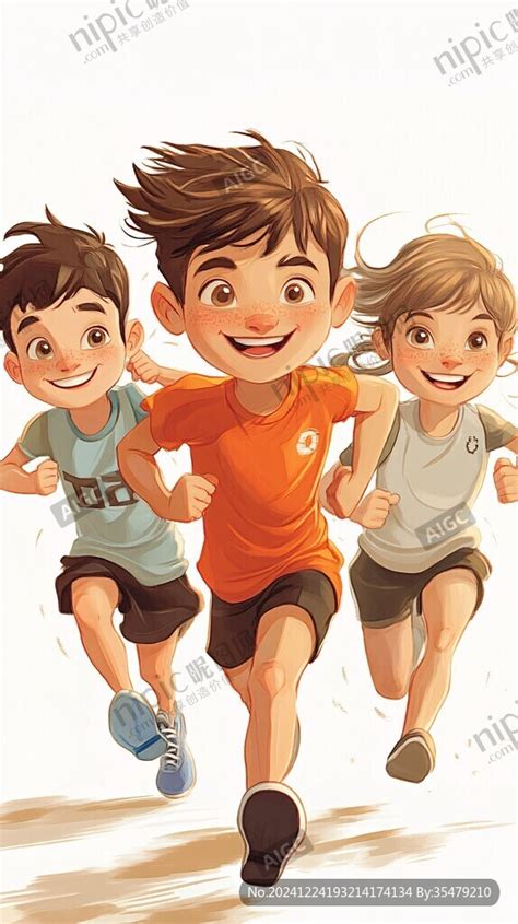Ai创作图儿童奔跑插画 绘本运动跑步插画 起跑的小朋友 手绘奔跑的少年 儿童运动奔跑吧 运动幼儿天真插画 小朋友接力赛 奔跑的小朋友 插画风运动会 手绘跑步青年 卡通跑步男生 插画运动会 奔跑