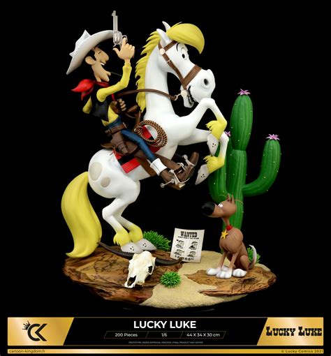 Cartoon Kingdom Lucky Luke 1 6 Statue Toyslife