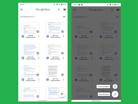Google Docs Sheets And Slides On Android Are Getting Latest Google Theme Design