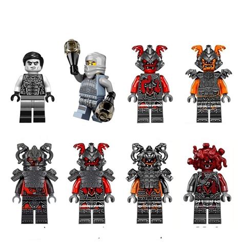 Vermin The Wei Snake Bronk Zane Minfigures Lego Ninjago Sets Compatible Toys