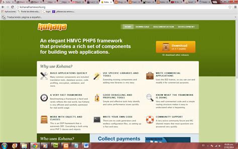 Frameworks De Desarrollo De Php Instalación Del Framework Kohana