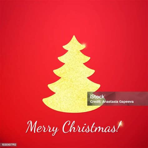 골든 호 일 트리 장식 빨간 배경입니다 벡터 일러스트 레이 션 0명에 대한 스톡 벡터 아트 및 기타 이미지 0명 12월 계절 Istock
