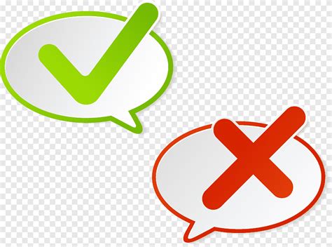 Картинка зеленая галочка и красный крестик Фотоподборки 1