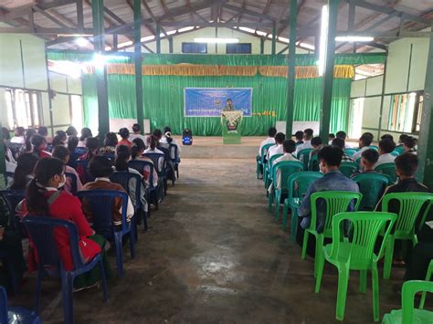 ကွတ်ခိုင်မြို့နယ် အ ထ က မြို့မ ကျောင်းတွင် သဘာဝဘေးအသိပညာပေးနှင့် မူးယစ