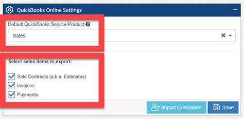QuickBooks Online Integration