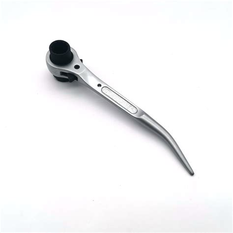 Cranked Spud Ratchet 19 21mm Scaffolding Podger Ratchet Forged Shaft