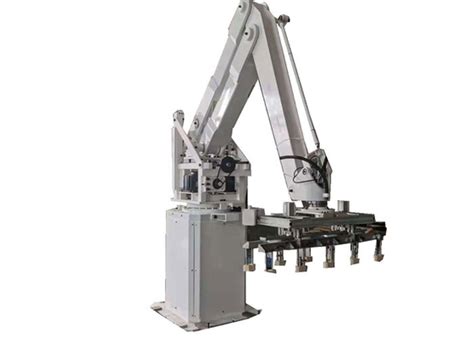 Food Industry 4 Axis Palletizing Robot With Palletizing Software