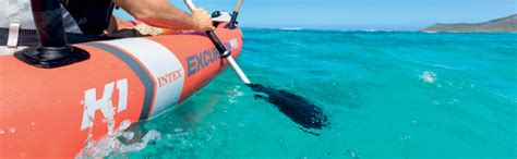 Intex Excursion Pro K1 Kayak, Professional Series Inflatable Fishing ...