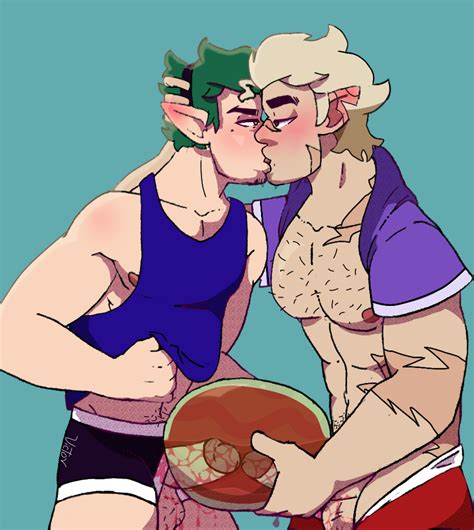 Rule 34 2boys Edric Blight Gay Hunter The Owl House Male Male Only