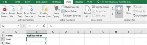 How To Sort By Number In Excel GeeksforGeeks