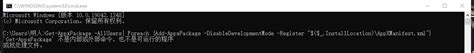 Get Appxpackage Allusers Foreach Add Appxpackage Microsoft Community