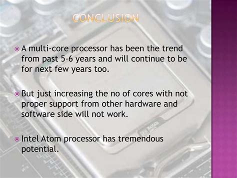 multi core processors pptx desktops computing