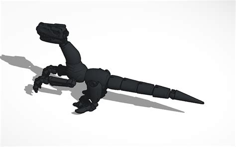 3d Design Dinosour Tinkercad