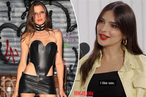 Julia Fox Tells Emily Ratajkowski Why She Doesnt Like Sex