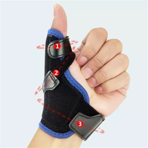 2 In 1 Thumb Spica Splint Removable Wrist Stabilizer Thumb Brace Women Eur 991 Picclick Fr