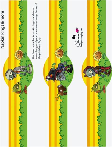 Plants Vs Zombies Free Printables Oh My Fiesta For Geeks