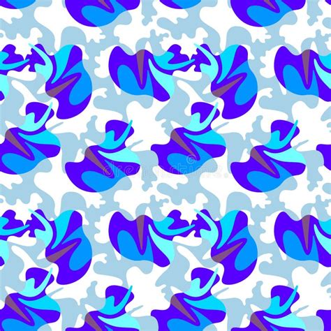 Unusual Seamless Abstract Artwork With Hand Drawn Unique Patterns Stock Illustration