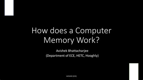 Pdf How Does A Computer Memory Work