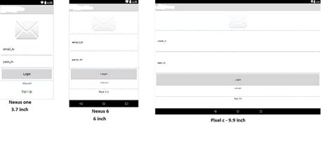 Android How To Make Layout Consistent For Small And Large Screens