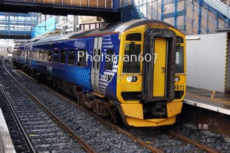 Class 158 158871 2 Car Dmu In First Scotrail At Haymarket £075