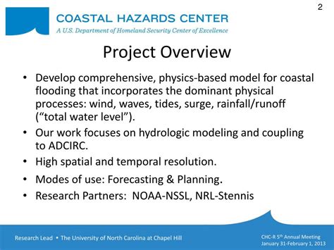 PPT A Hydrologic Modeling System For Coastal Environments R L Kolar OU Et Al PowerPoint