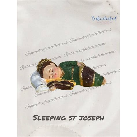 Chibi Saints Sleeping St Joseph Shopee Philippines