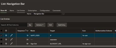 Sign Out Icon Is Missing In Oracle Apex Oracle Forums