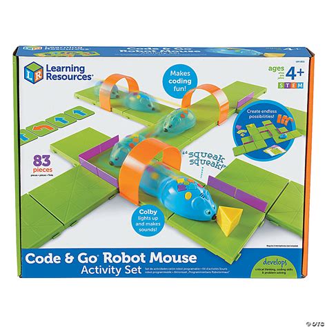 Learning Resources® Code And Go™ Robot Mouse Activity Set Oriental Trading