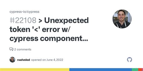Unexpected Token