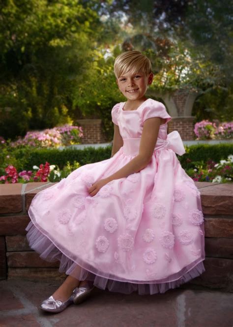 Boy Dressed As A Girl For Summer Story