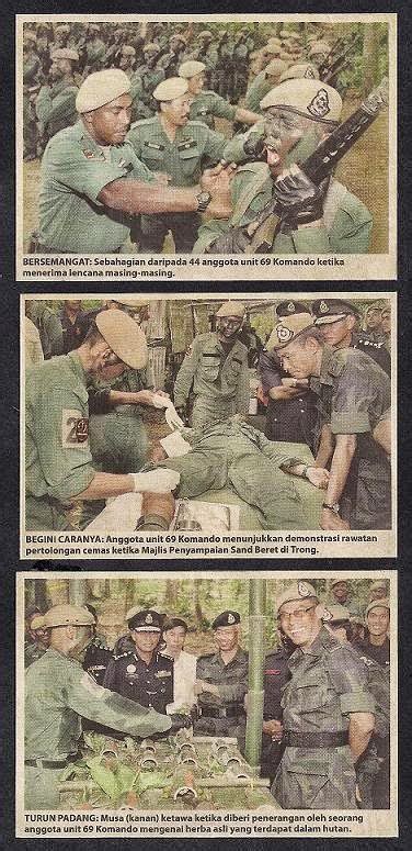 Sejarah Konflik And Militer British Sas And 69 Commando History Made In Malaysia Komando 69