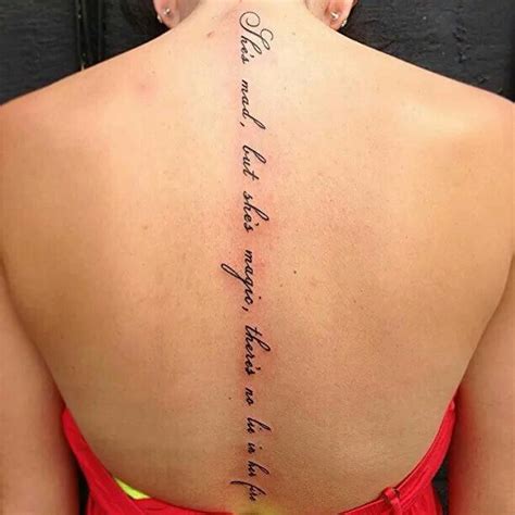 Back Quote Tattoos At Alana Toomey Blog