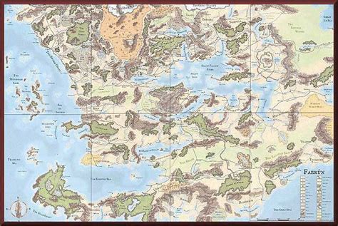 Map Of Faerun