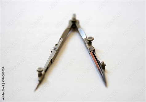 Technical Drawing Dividers Isolated Measurement Tool Draft Plan Measurement Engineering