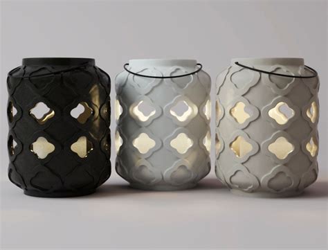 세라믹 랜턴 세트 3d 모델 17 Fbx Max Unknown Free3d