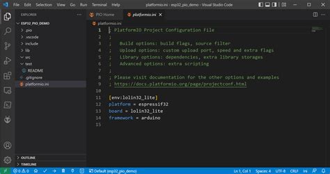 การใช้งาน Platformio ร่วมกับ Vs Code Ide สำหรับบอร์ด Esp32 Iot Engineering Education