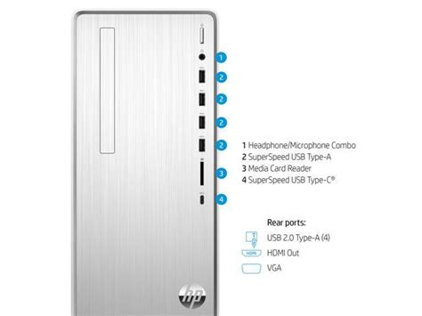 Refurbished HP Desktop Computer Pavilion TP C Ryzen Series G GHz GB