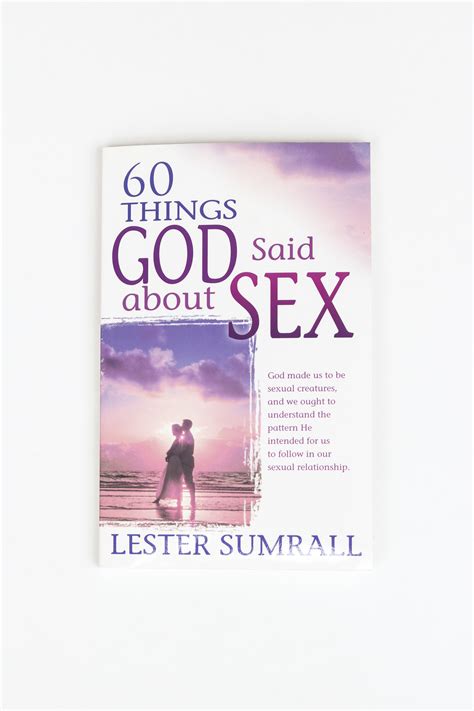 Things God Said About Sex Vcc Wordshop