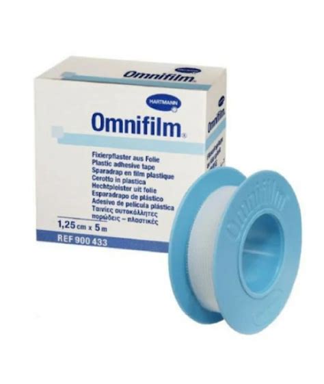 OMNIFILM PLAST TRANSPARENT 1.25CM x 5M