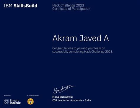 Akram Javeda On Linkedin Ibm Hackathon Techinnovation Problemsolvingskills