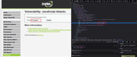 Dvwa 通关笔记：javascript Attacksdvwa练习中javascript Csdn博客