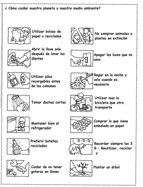Consejos Para El Cuidado De Nuestro Planeta Y El Medio Ambiente