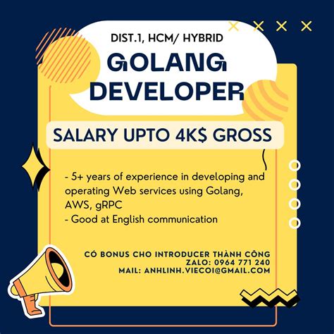 Hiring Hybrid Golang Ánh Linh