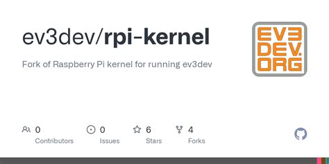 Github Ev3devrpi Kernel Fork Of Raspberry Pi Kernel For Running Ev3dev