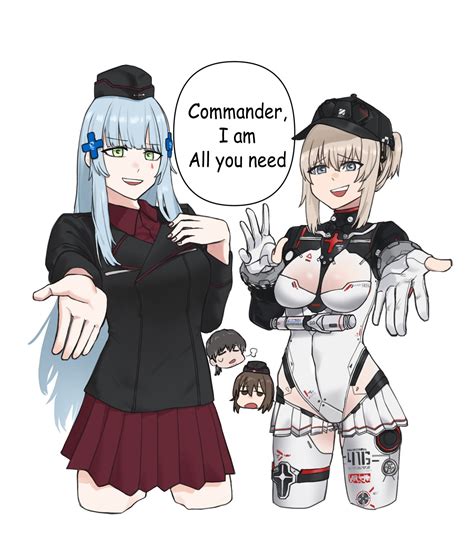 Natawaru Commander Girls Frontline Hk Girls Frontline Itsumi Erika Klukai Girls