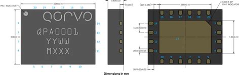 Qorvo Qpa0001 Gan驱动放大器的介绍、特性、及应用 Icspec 芯片规格书搜索工具