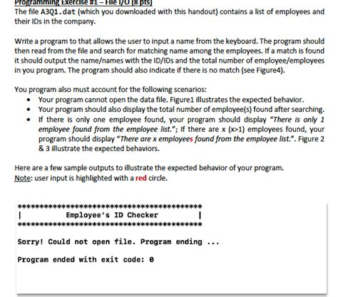 Solved Programming Exercise 1 File 170 18 Pts The File