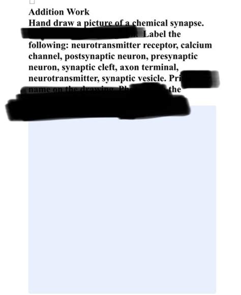 [solved] Addition Work Hand Draw A Picture Of A Chemical S